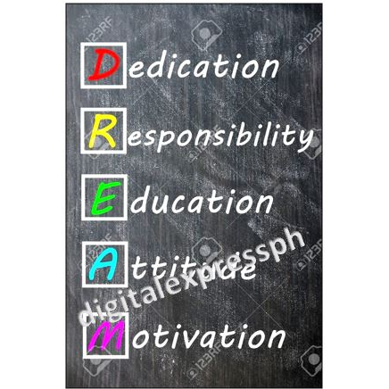 Ref Magnets DREAM DEDICATION RESPONSIBILITY EDUCATION ATTITUDE ...