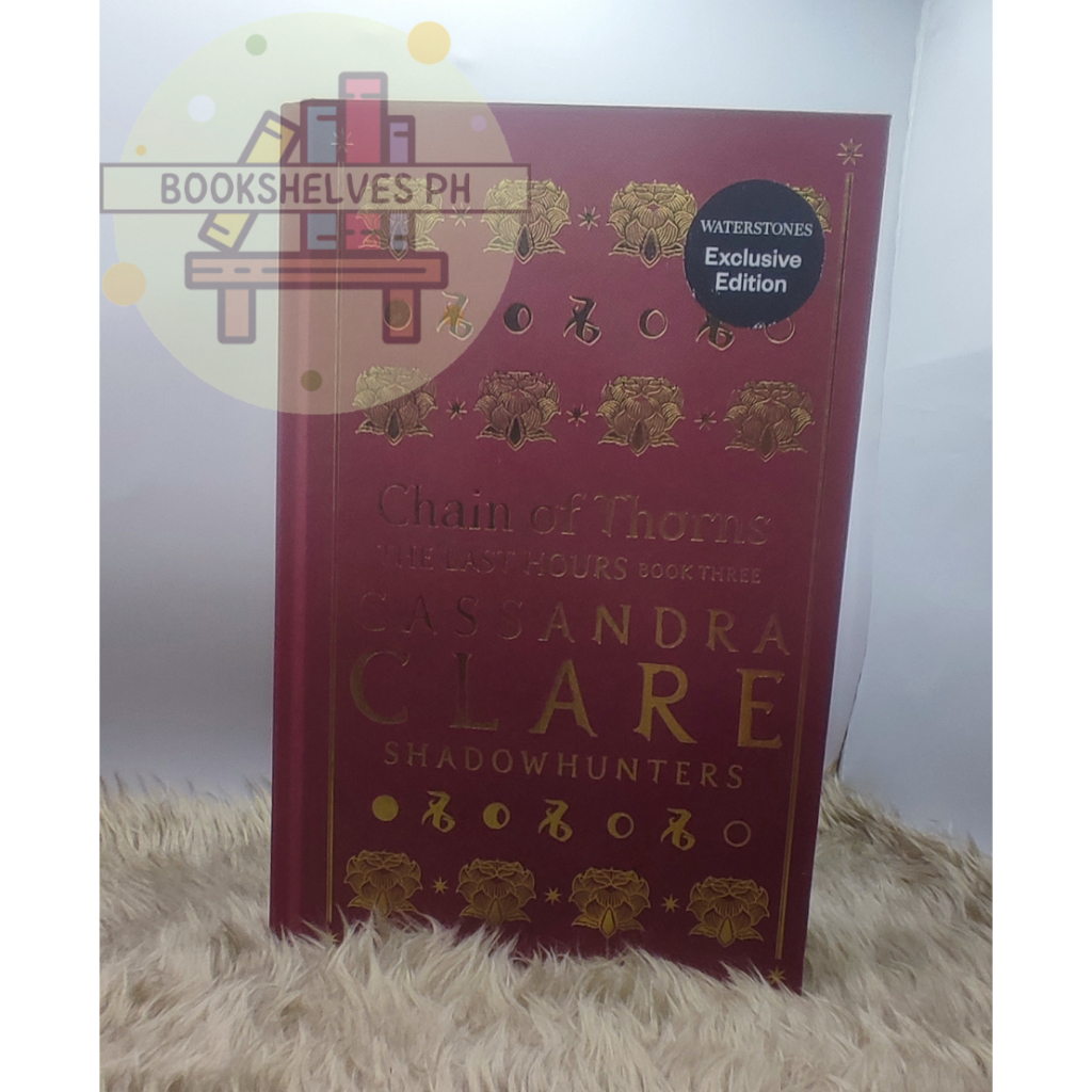 Waterstones Exclusive Chain Of Thorns By Cassandra Clare Shopee