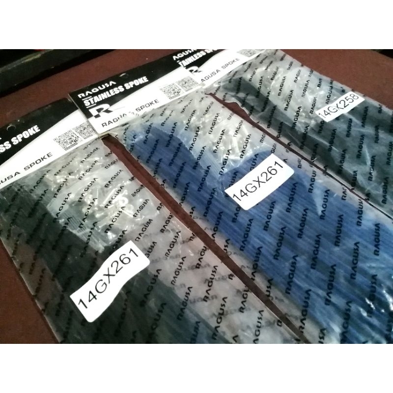 2 SET RAGUSA SPOKE SIZE 26 STAINLESS (258-261 14G) | Shopee Philippines