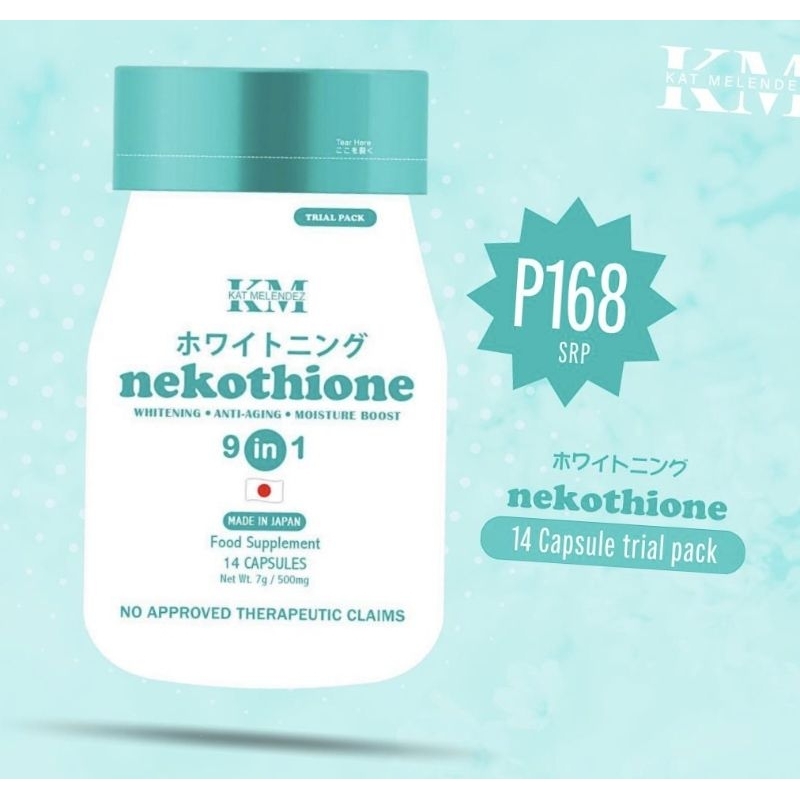 Nekothione trial pack by kath melendez 14 capsule trial pack ...