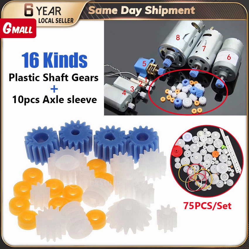 【Fast Delivery】 75PCS styles Plastic All Module Robot Parts Mixed ...