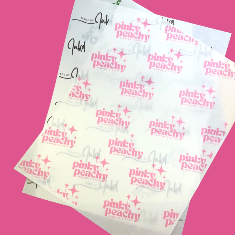 Customized Wrapping Paper | Parchment Paper | Shopee Philippines