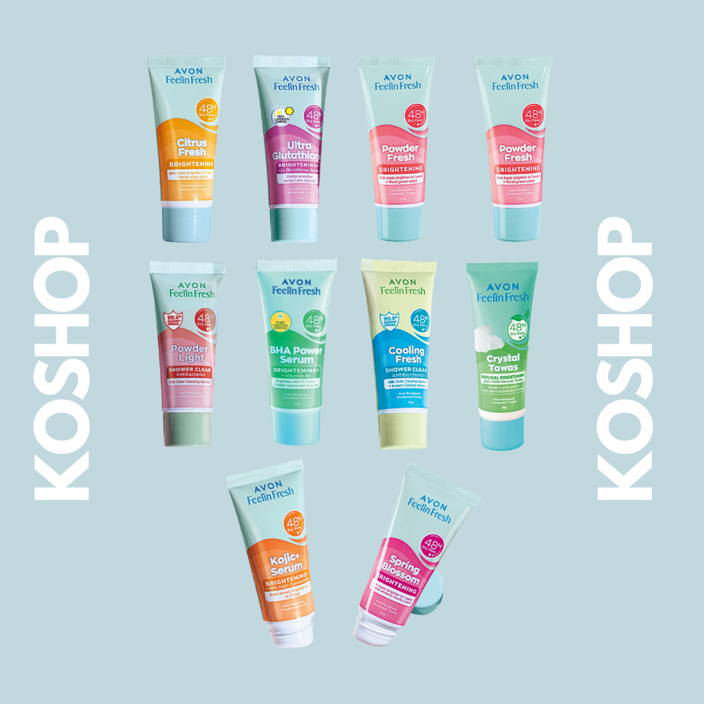 Feelin Fresh Crystal Tawas, Citrus Fresh, Powder Fresh, Spring Blossom ...