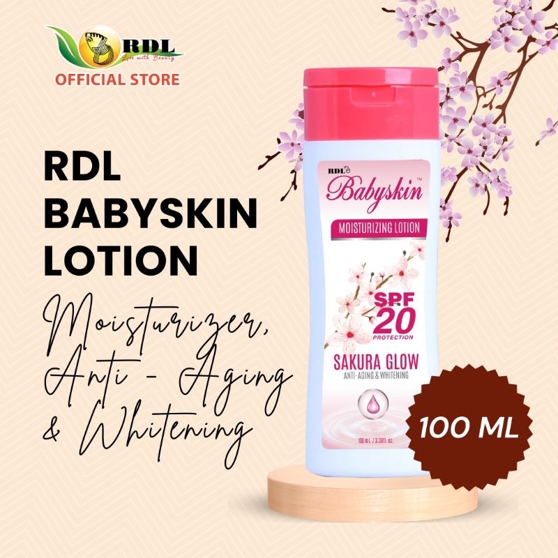 RDL Babyskin Lotion 100ml | Shopee Philippines