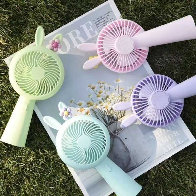 Portable Rechargeable Fan Mini Handy Fan USB Personal Cooling Fan ...