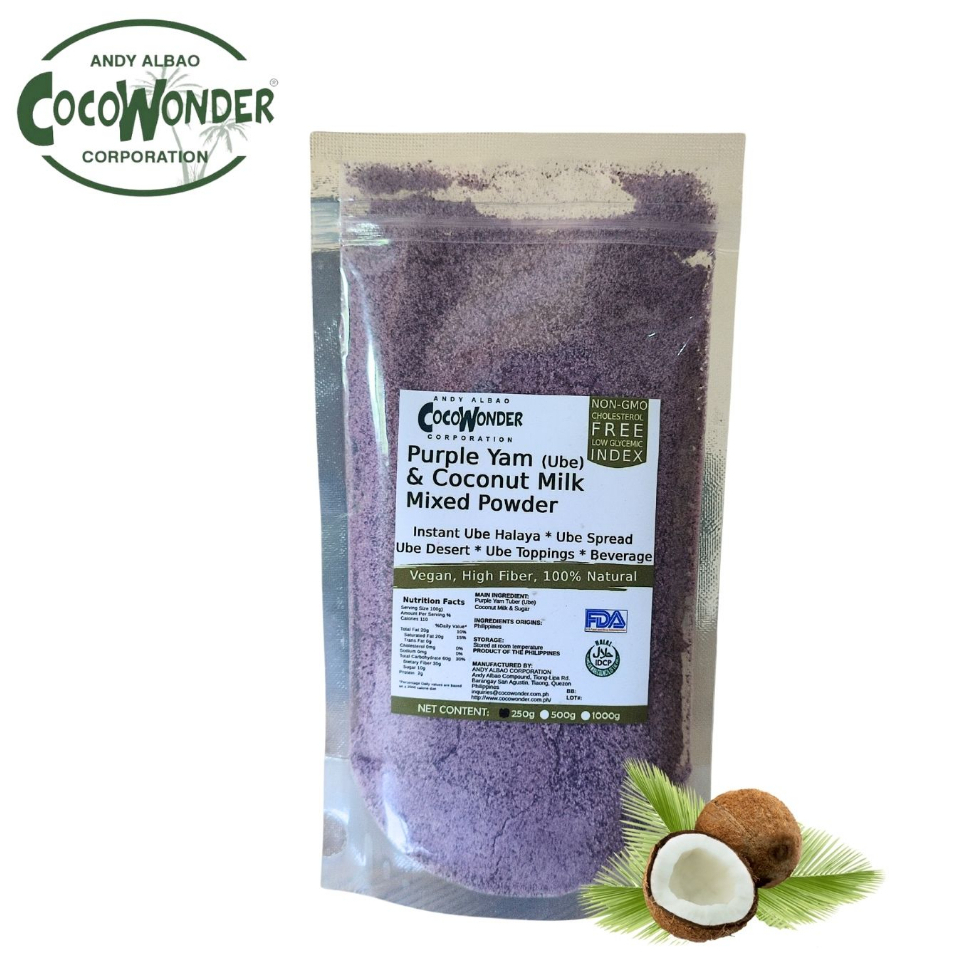 PURPLE YAM POWDER MIXED - COCOWONDER (100% Natural) | Shopee Philippines