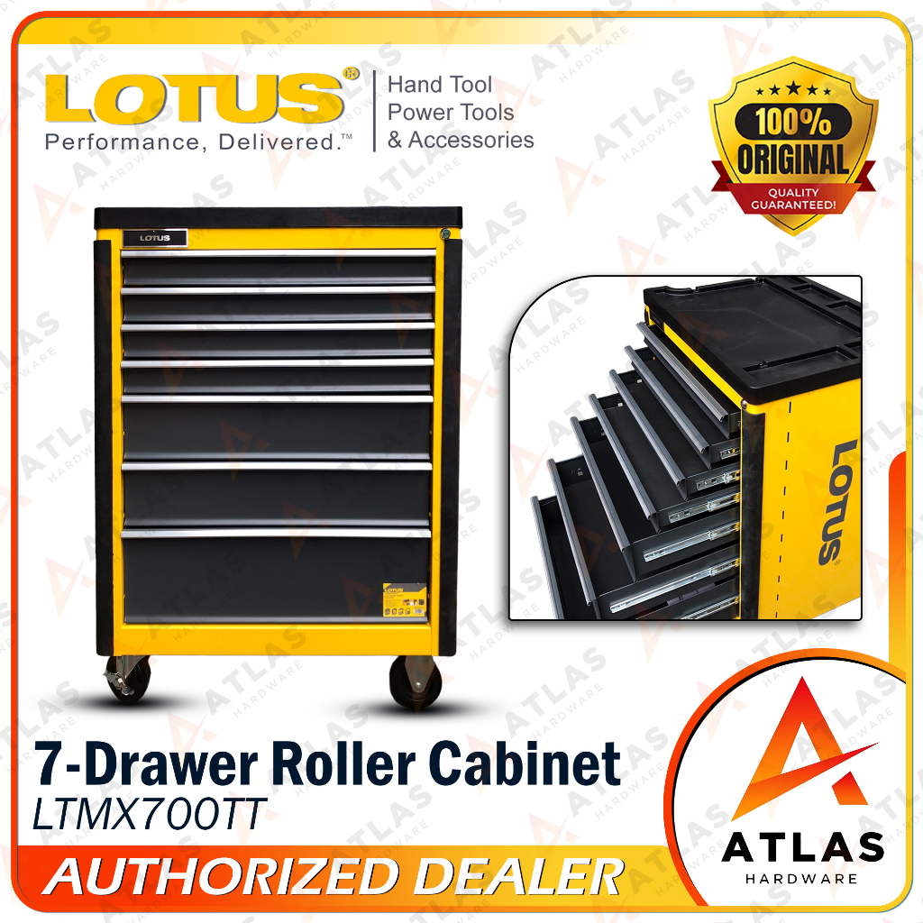 Lotus Roller Cabinet 7-Drawer LTMX700TT | Shopee Philippines