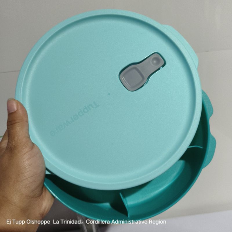 Tupperware Brands Round Divided Lunchbox 830ml (1pc) | Shopee Philippines