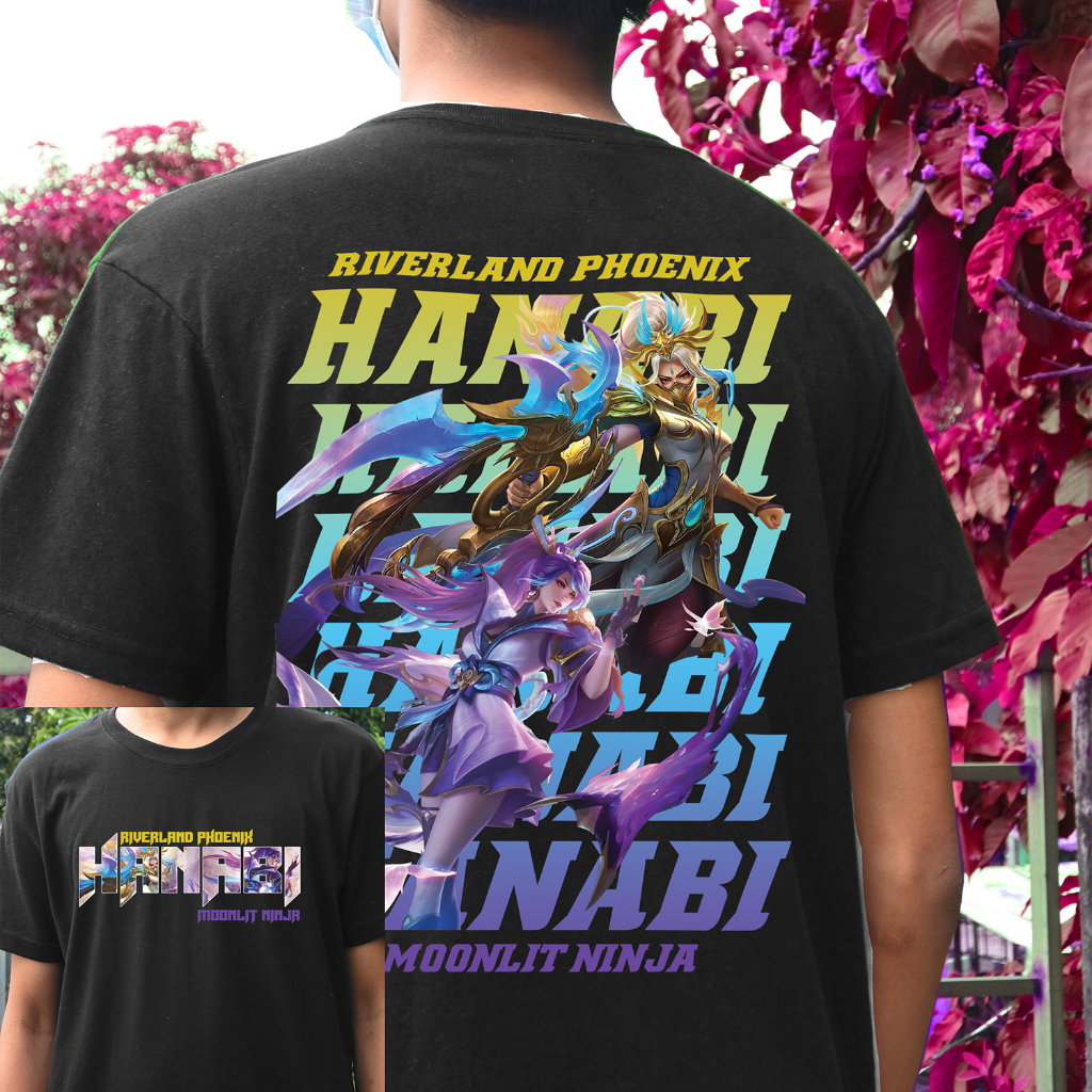 Hanabi T-shirt Mobile Legends tshirt for Men Women Unisex MLBB ML ...