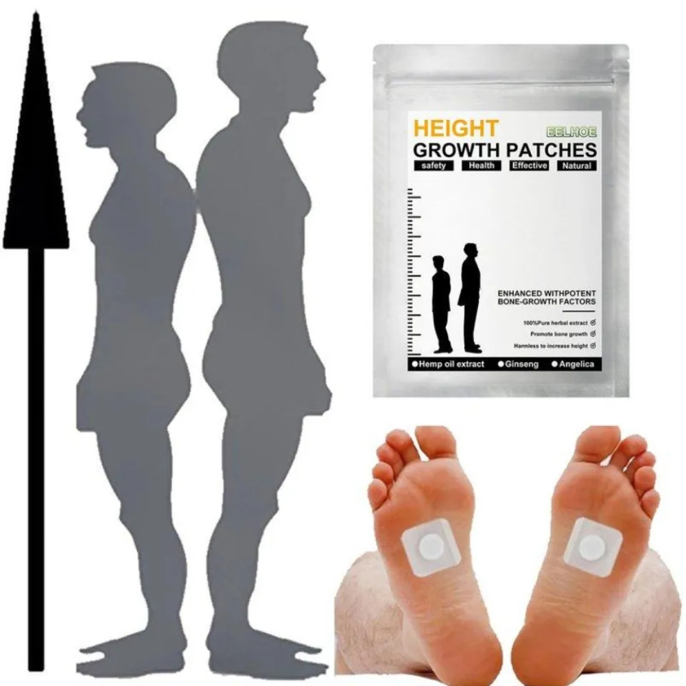 Height Growth Patches Enhanced With Potent Bone Growth Height Enhancer ...