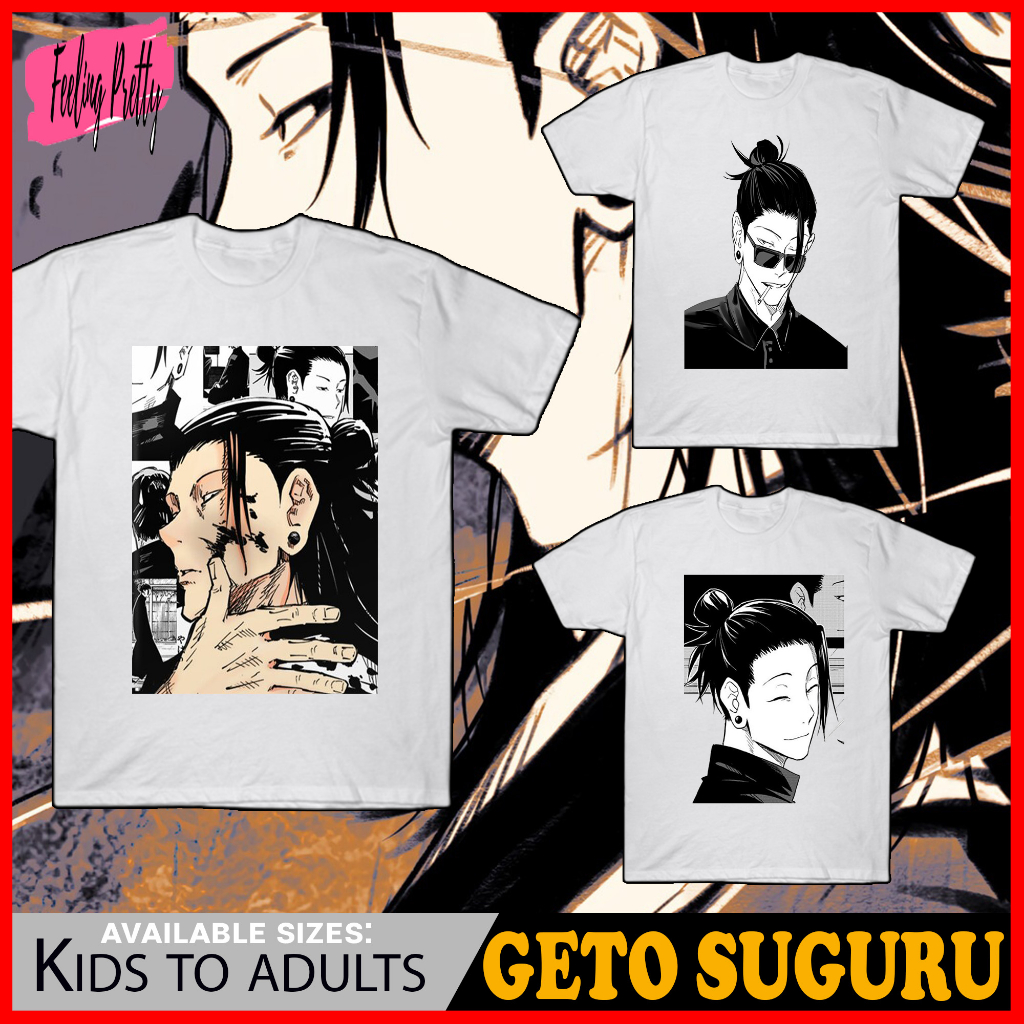 Geto Suguru Anime Shirt Jujutsu Kaisen Shirt For Kids to Adults Unisex ...