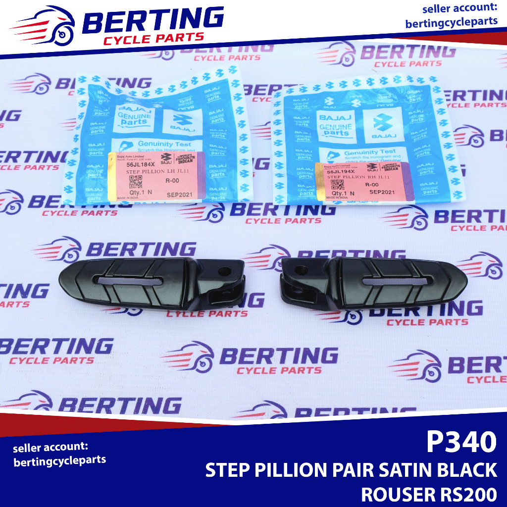 STEP PILLION Rouser RS200 2021 Genuine 56JL184X 56JL194X | Shopee ...