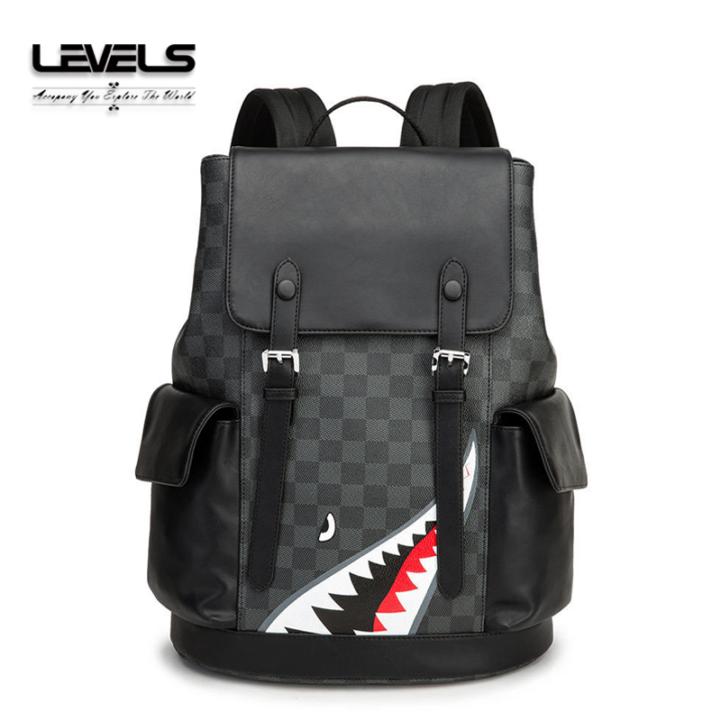 LEVELS B1005 Travel Fashion Waterproof Laptop Backpack Bag | Shopee ...