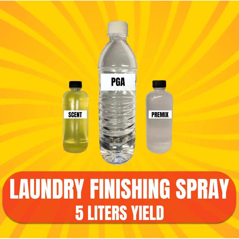 REGULAR DIY LAUNDRY FINISHING SPRAY 5 LITERS YIELD | Shopee Philippines