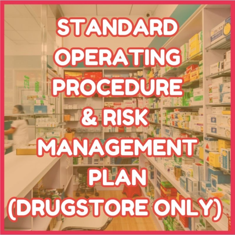 FDA REQUIREMENTS SOP & RMP FOR DRUGSTORE PHARMACY UPDATED! | Shopee ...