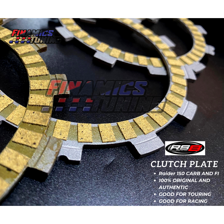 CLUTCH LINING KIT SUZUKI RAIDER 150 RAIDER 150 FI REDSPEED RS8 CLUTCH ...