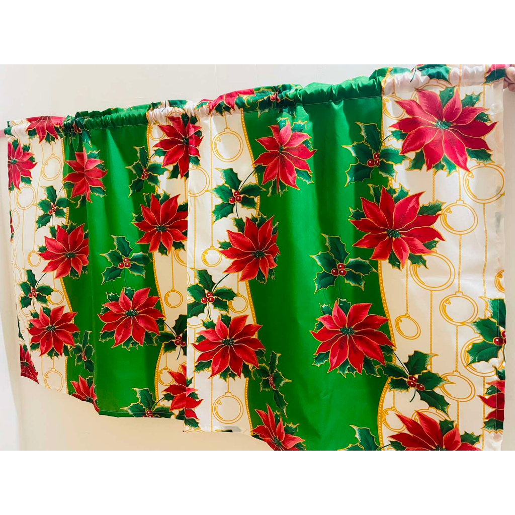 Kitchen Sink Curtain Standard Size 60 x30 inches Lababo /BestPick ...