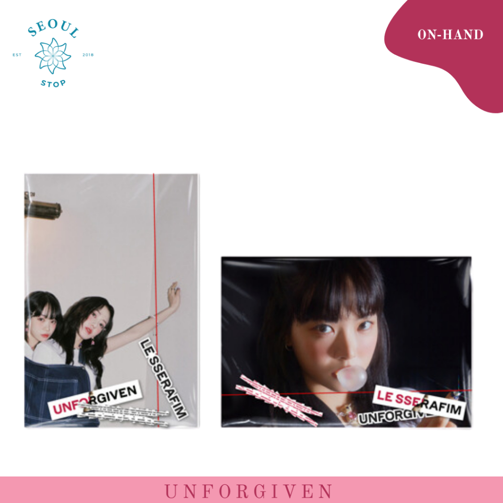 [ON-HAND] LE SSERAFIM 1ST STUDIO ALBUM UNFORGIVEN - WEVERSE ALBUMS VER ...