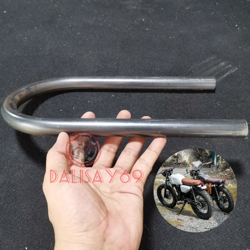 ubend for tmx 125, tmx 155 ect. Scrambler ubend cafe racer ubend ...