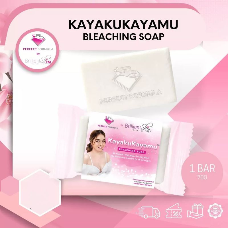 Kayakukayamu Bleaching Soap By Perfect Formula X Brilliant Skin