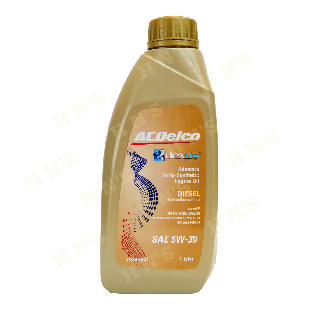 ACDelco Fully Synthetic Engine Oil 5W-30 Dexos2 ACEA C2 A5-B5 1L ( 1 ...