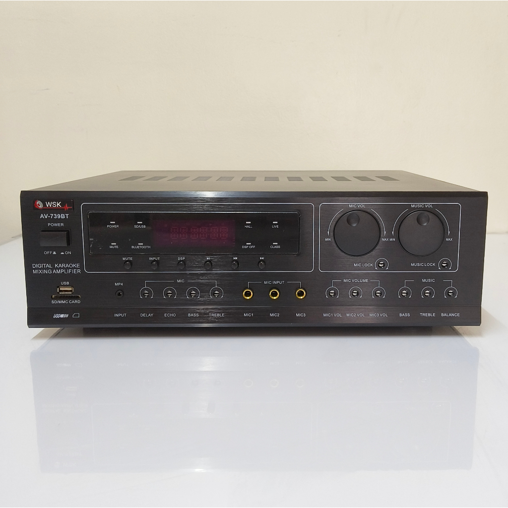 Centrix AV-739 USB/BT Professional Digital Karaoke Mixing Amplifier | Shopee Philippines