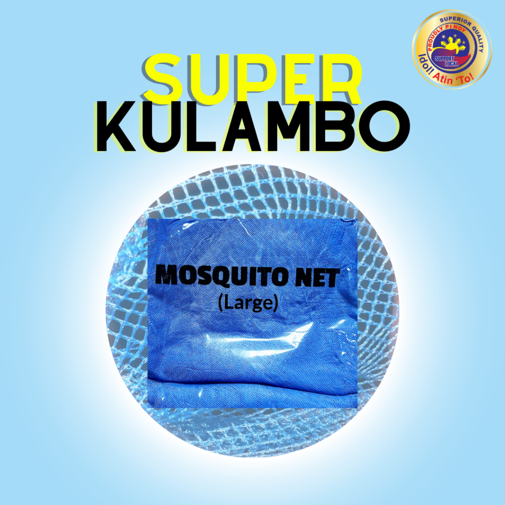 Mosquito Net SUPER KULAMBO Insecticidal (Color Blue) | Shopee Philippines