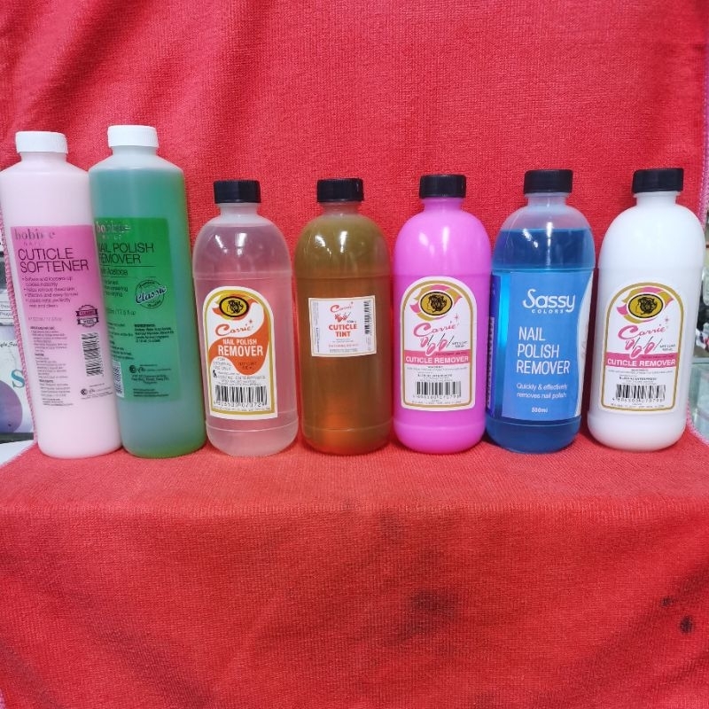 Cuticle Remover/Merthiolate/Acetone 500ml. | Shopee Philippines