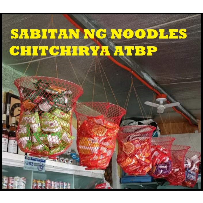 1X BUSLO NET BASKET SABITAN NG NOODLES SA TINDAHAN/SARI-SARI STORE ...