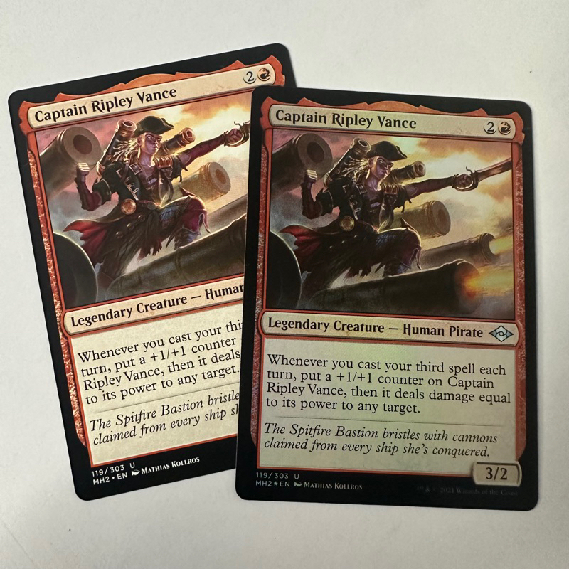 CAPTAIN RIPLEY VANCE | CMM LEGENDARY HUMAN PIRATE | MH2 MODERN HORIZONS ...