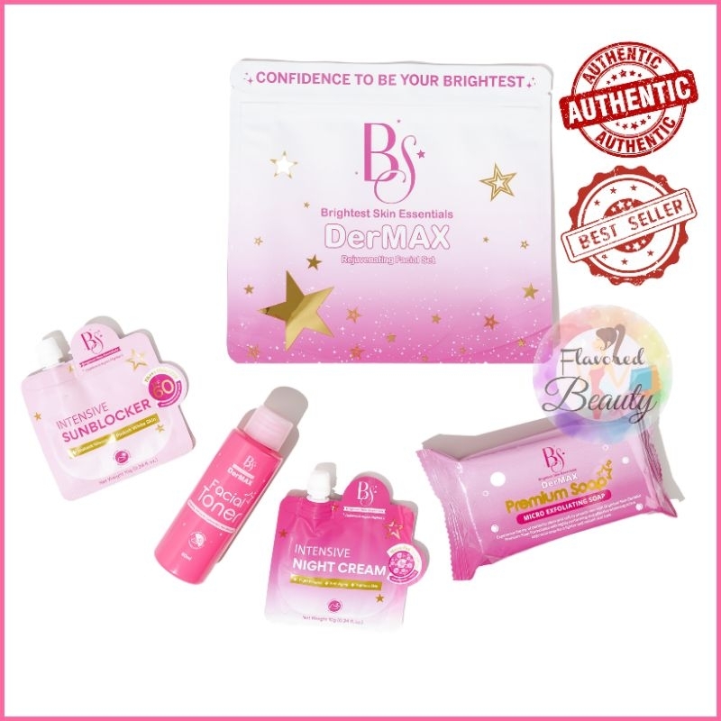 Brightest Skin Essentials DerMAX Rejuvenating Set | Shopee Philippines