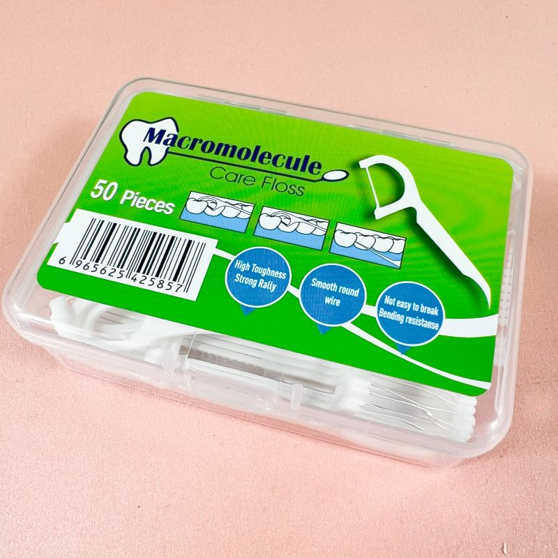 AKT Dental Floss & Toothpick 50 pcs/set Flosser Teeth /Thread Dental ...