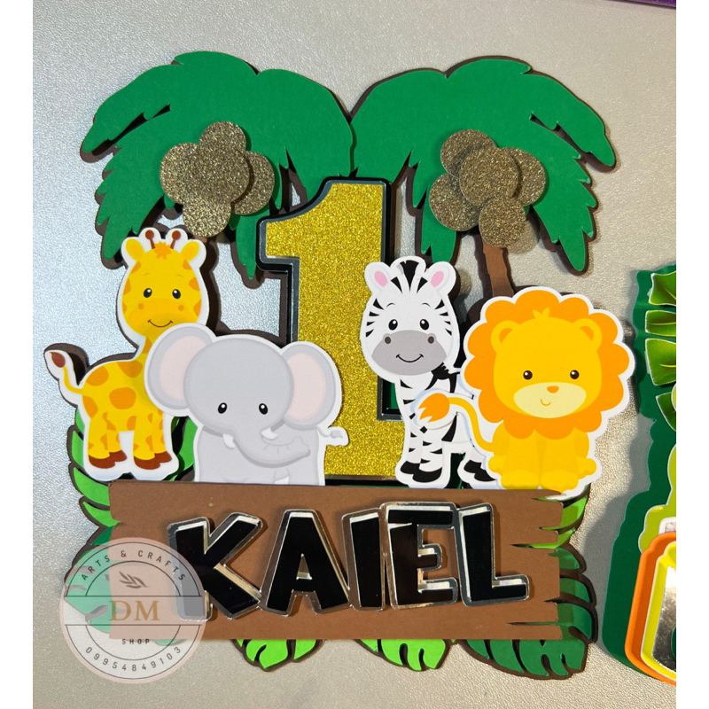 Safari 3D Cake Topper | Shopee Philippines