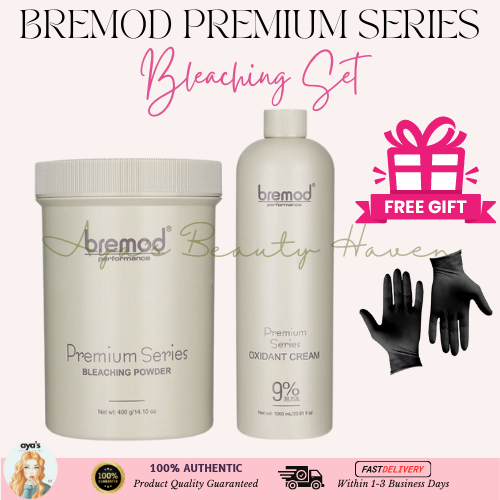 (BIG SIZE) Bremod Premium Hair Bleaching Set with Freebies | Shopee ...