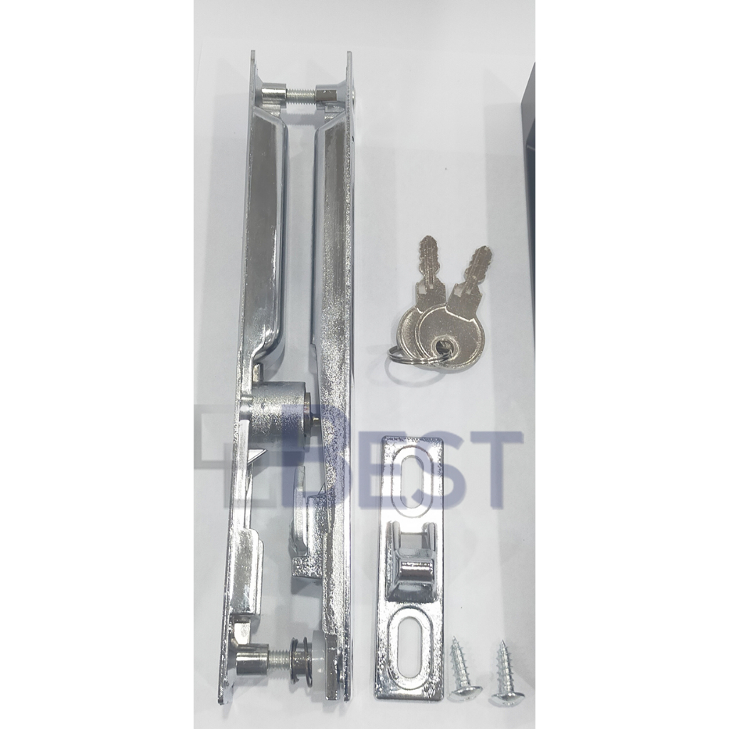 Matex flush lock 12-13 set with lock for sliding door flushlock ...