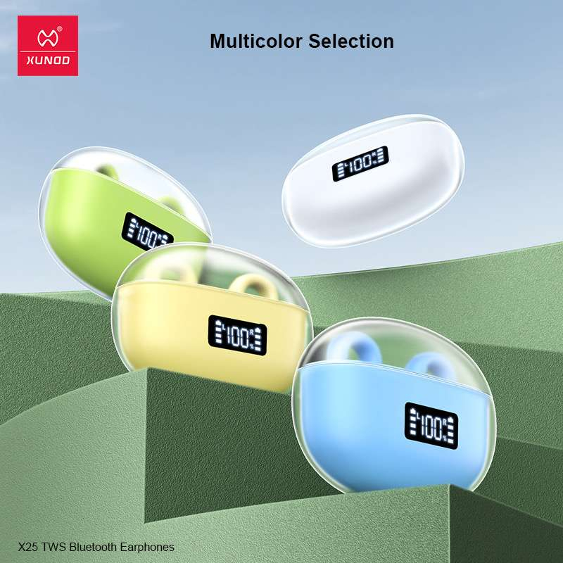 XUNDD X25 Air Conduction Earphones| Wireless Hi-fi Sound /Touch Control ...