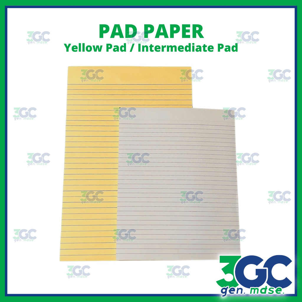 80-Leaf Intermediate & Yellow Pad | Shopee Philippines