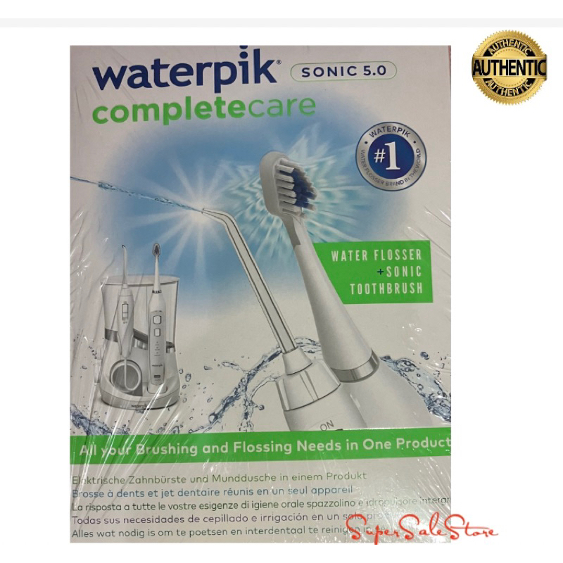 Waterpik Complete Care 5.0 Brushing and Flossing In One Device-Random ...
