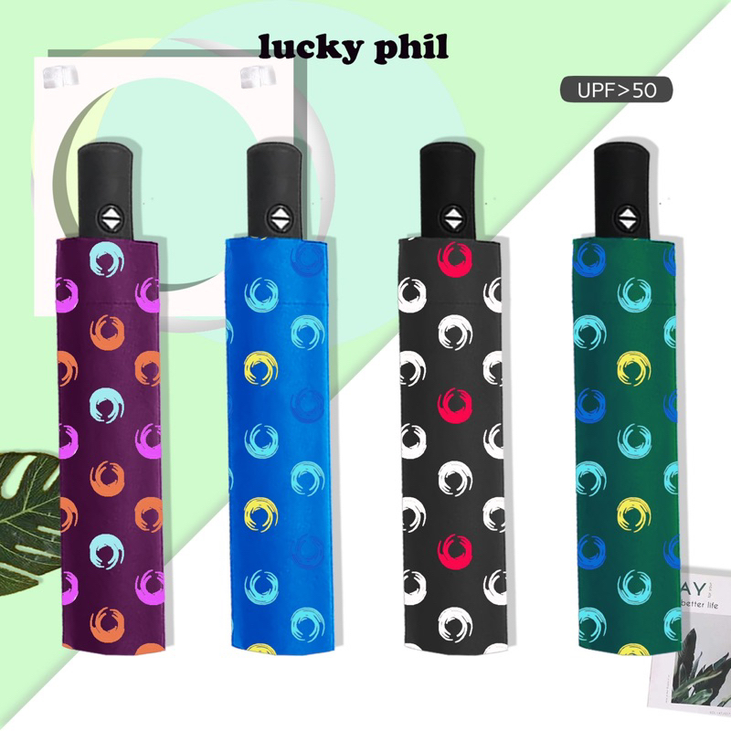 lucky phil automatic umbrella vortex printed windproof | Shopee Philippines