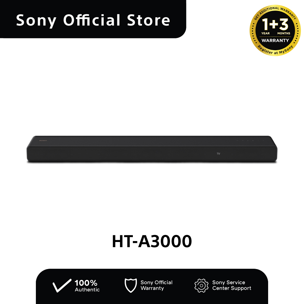 Sony HT-A3000 | A3000 3.1ch Dolby ATMOS / DTS:X Soundbar | Shopee Philippines