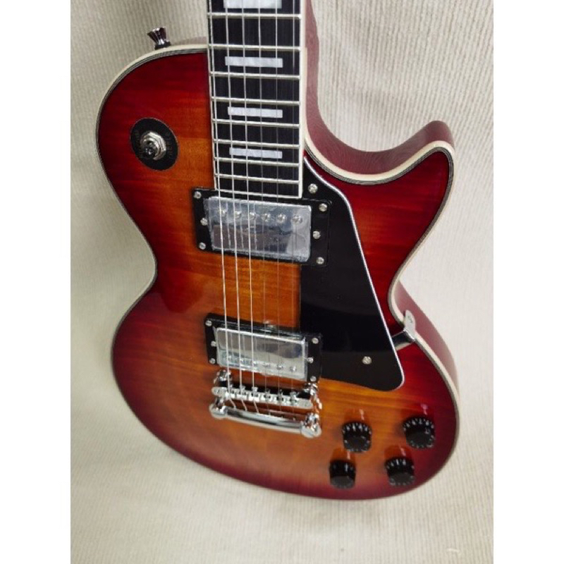 Knight Brand Les Paul 4 Humbucker Electric Guitar With Free Setup ...