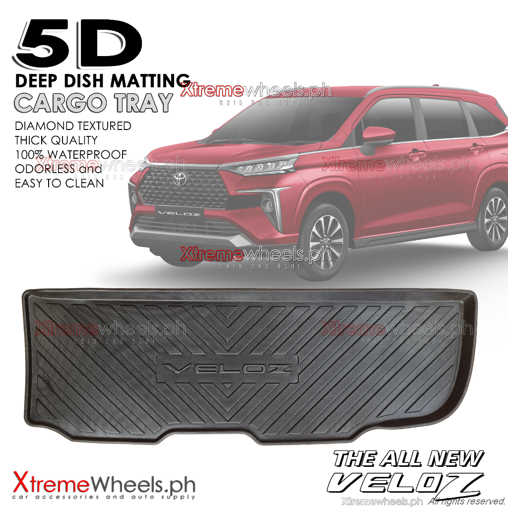 Veloz G V 2022-2024 Cargo Tray Only Veloz Logo Extended Diamond ...