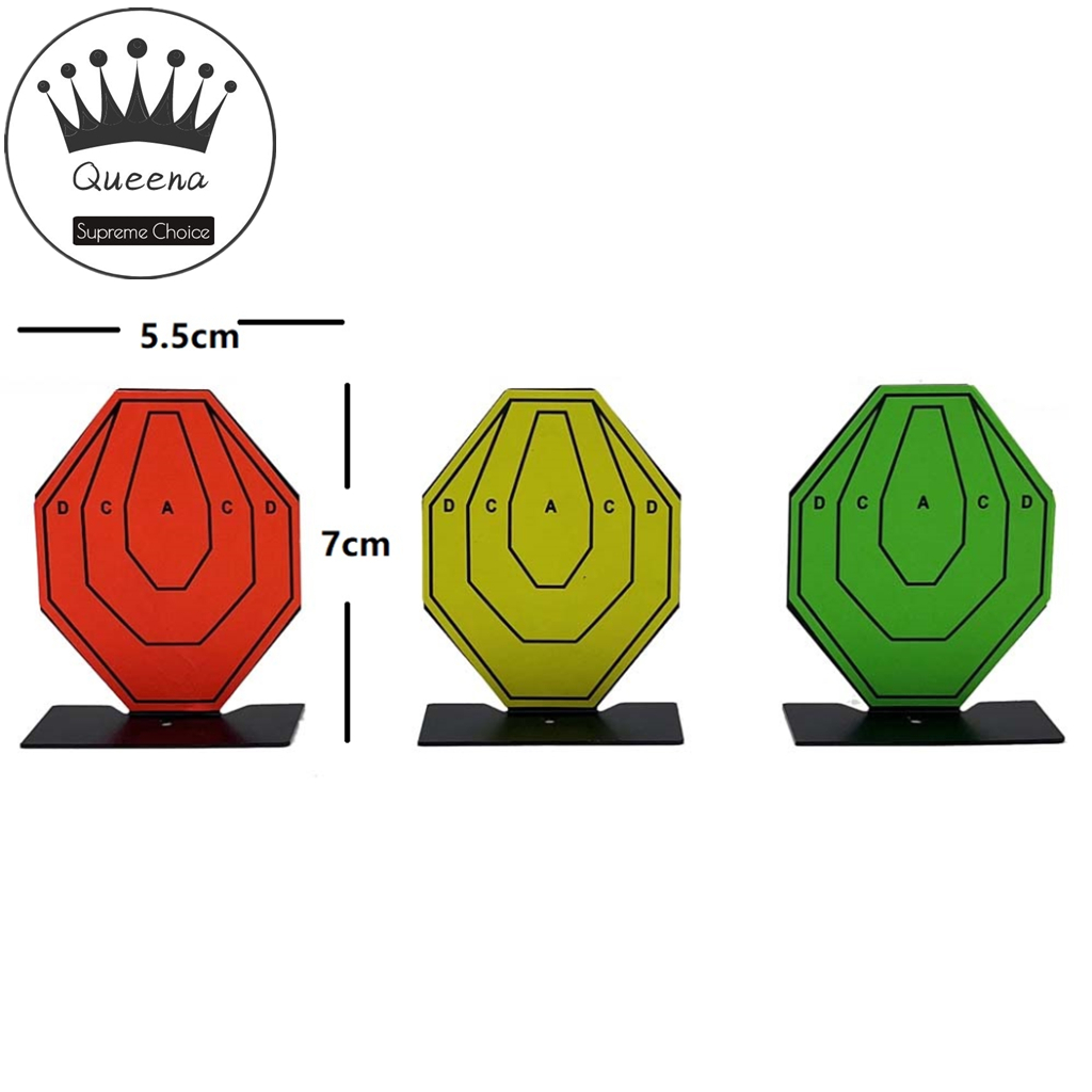 IPSC IDPA Mini Metal Small shooting Target Color Bullet Soft Bullet Water Bullet BB Bullet ...