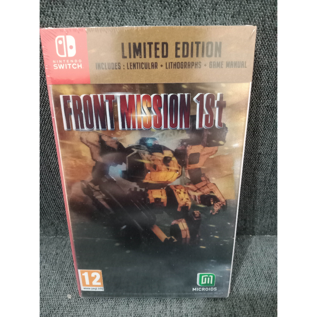 Front Mission 1st Remake [Limited Edition] Nintendo Switch Game EU ...