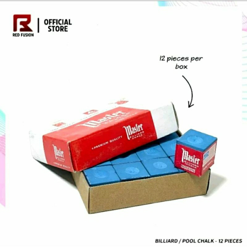 Billiards / Pool Chalk (Tisa) Set of 12 | Shopee Philippines