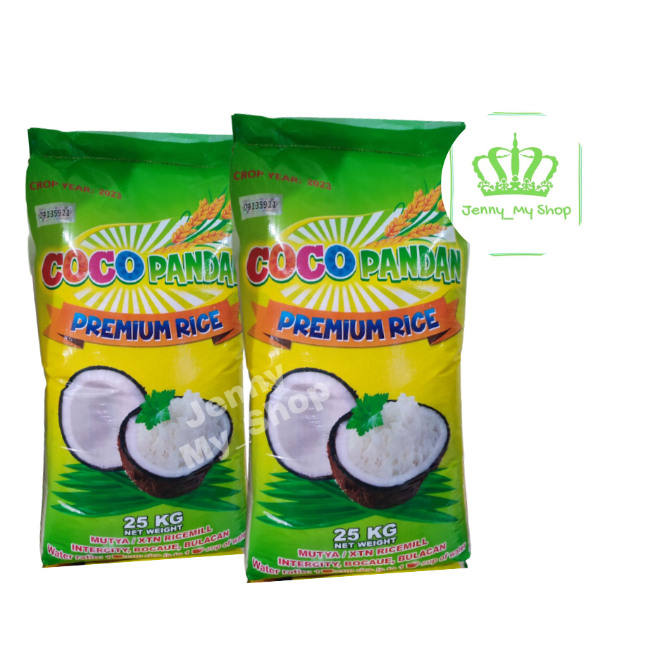 25 kgs. Coco Pandan Premium rice/whole grain/fragrant rice/soft rice ...