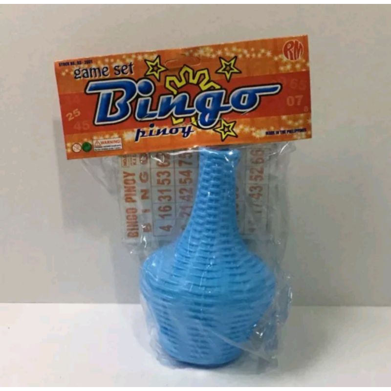 COMPLETE BINGO GAME SET PINOY (RANDOM COLOR) | Shopee Philippines
