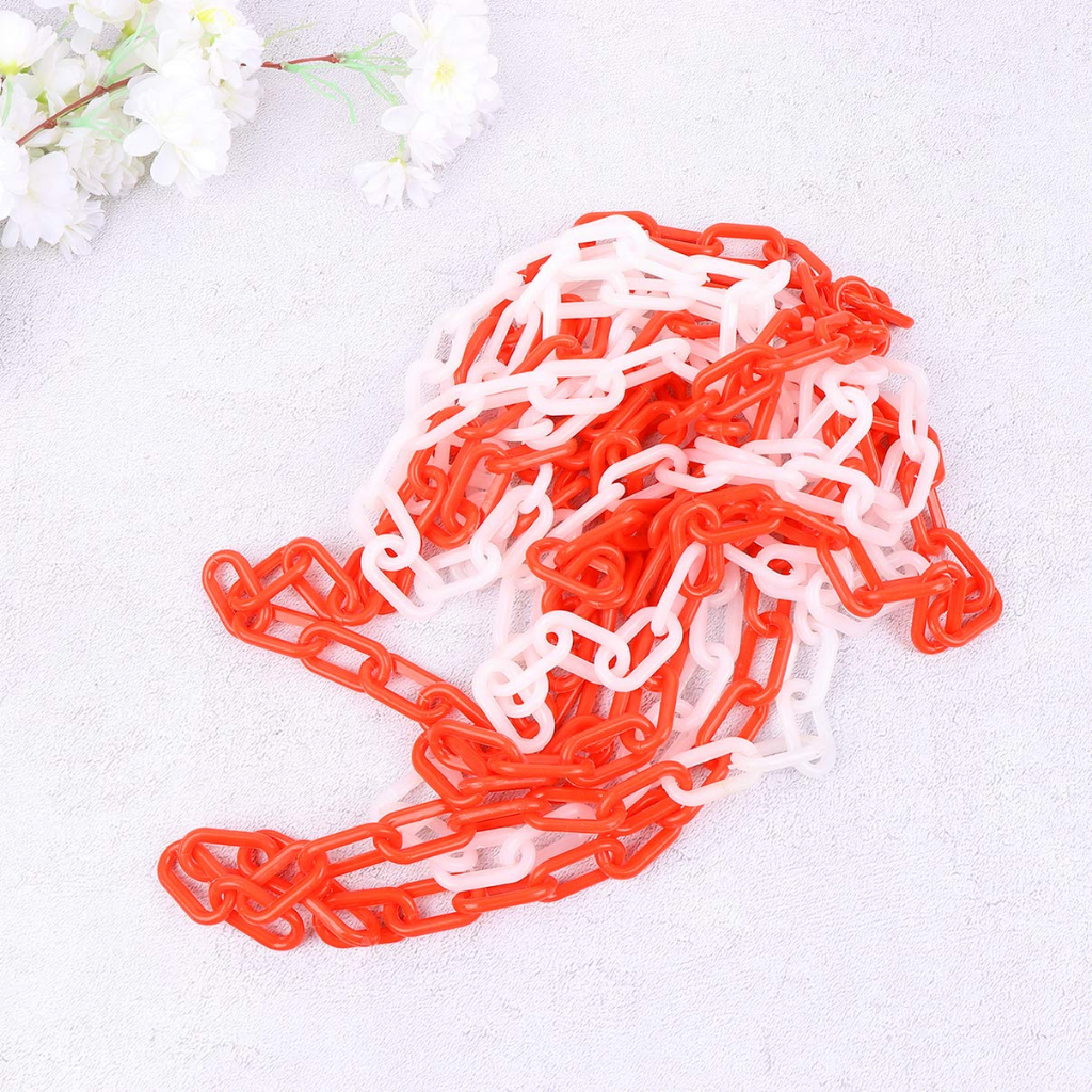 25 Meter Plastic Warning Barrier Chain Safety Chain Road Traffic Crowd ...