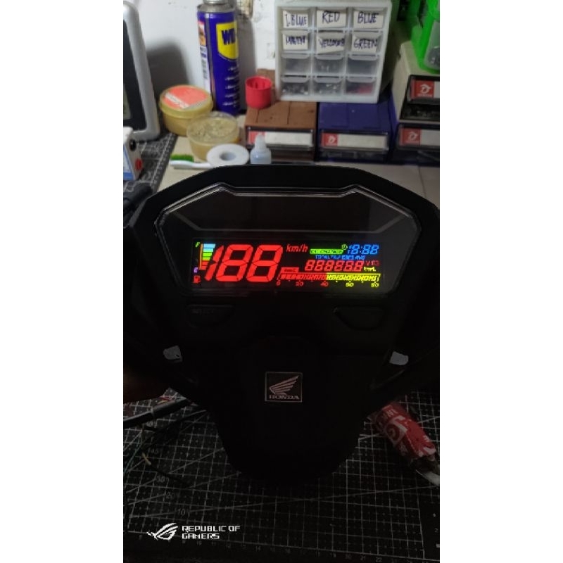 honda click v2 v3 lcd only (hnd ito pwd sa blue screen ang sira ...