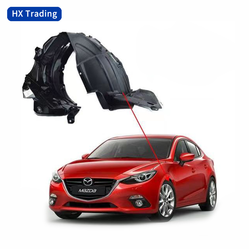 Mazda 3 Fender Liner/2014-2019/Front/Rear/Inner/Panel/Splash Guard/Mud ...